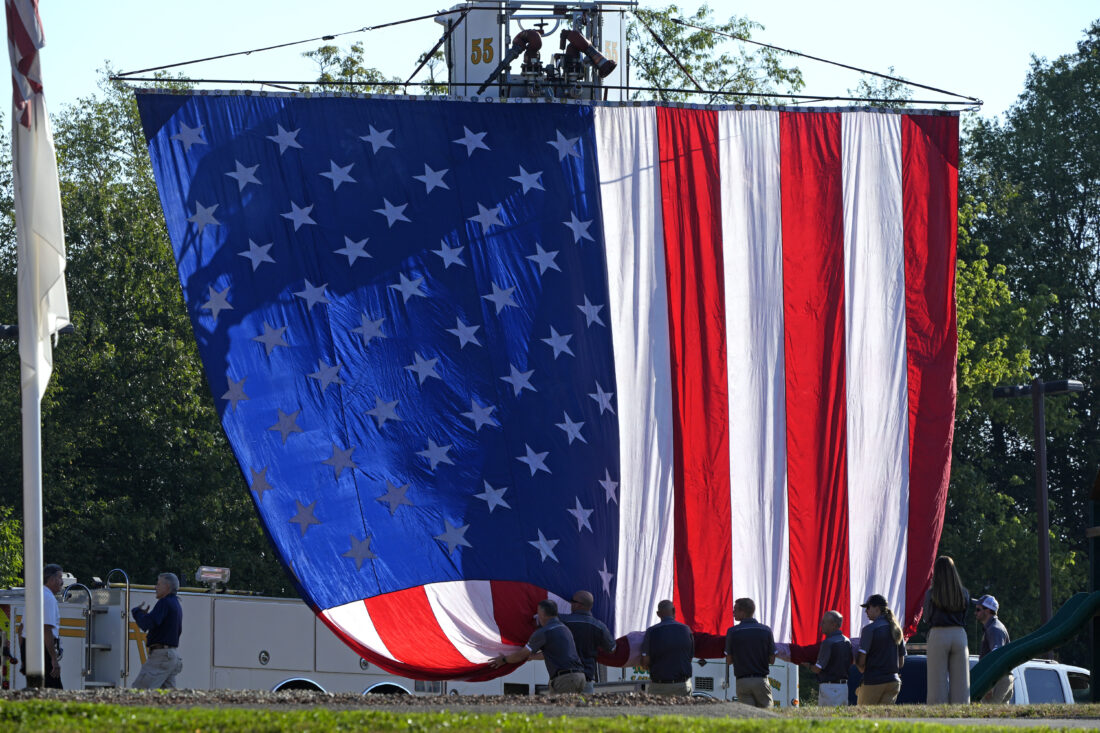 Firefighter killed at Trump rally honored with bagpipes, gun salute and ...